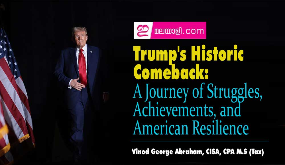 Trump's Historic Comeback: A Journey of Struggles, Achievements, and ...